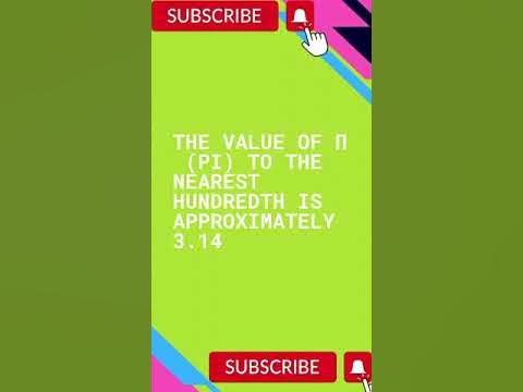 Quick Math Quiz: What is π (pi) to the Nearest Hundredth? # ...
