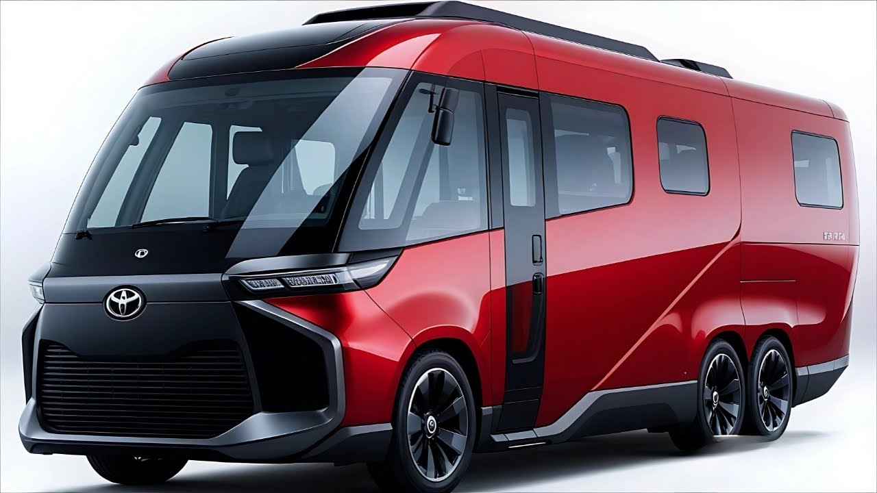 Full Tour 2025 Toyota Camper Motorhome - Masterpiece Revealed? - YouTube