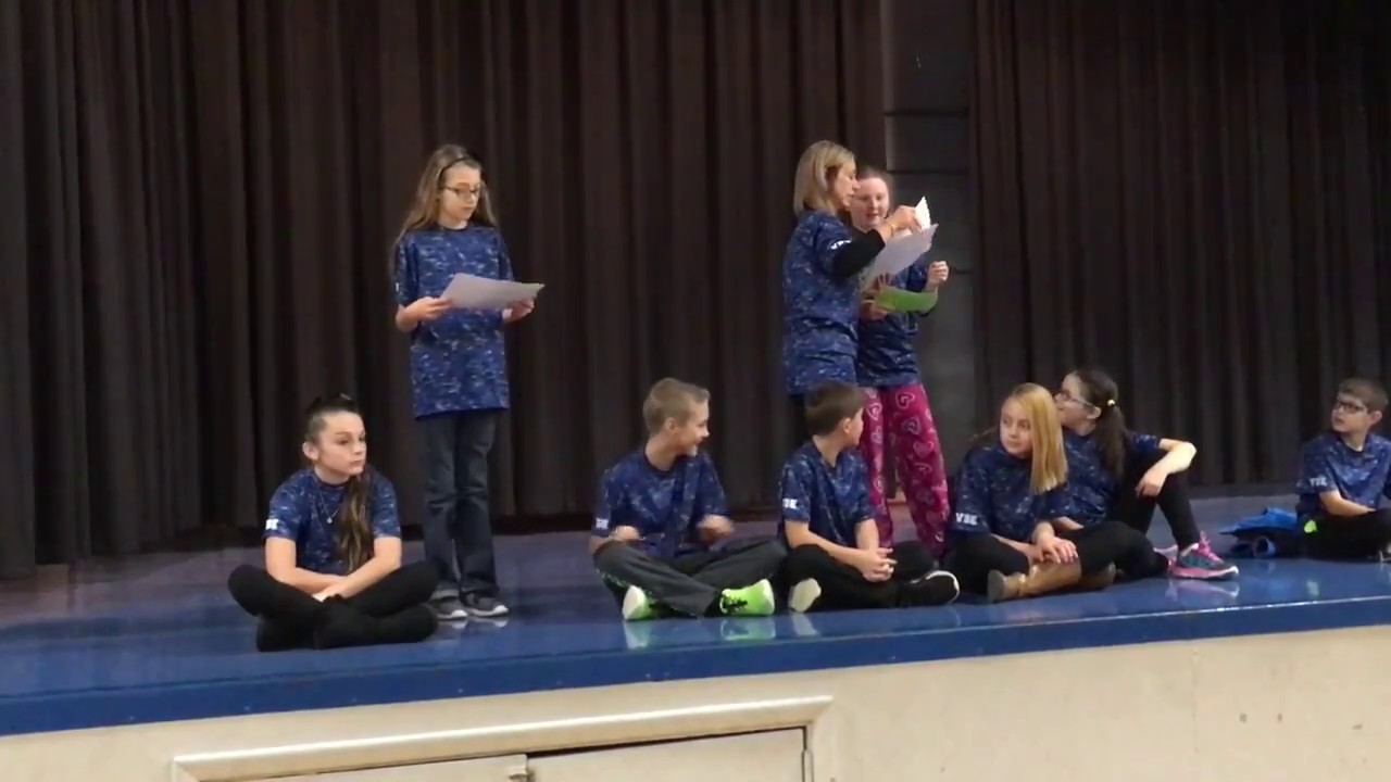 Van Buren Elementary's spell bowl teams honored - YouTube