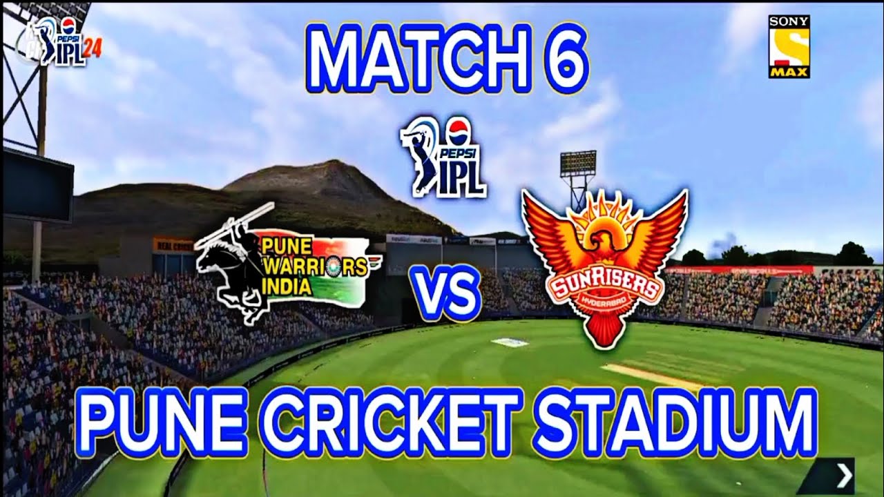 Real Cricket 24 | PEPSI IPL 2013 | PWI v SRH Match 6 Highlights - YouTube