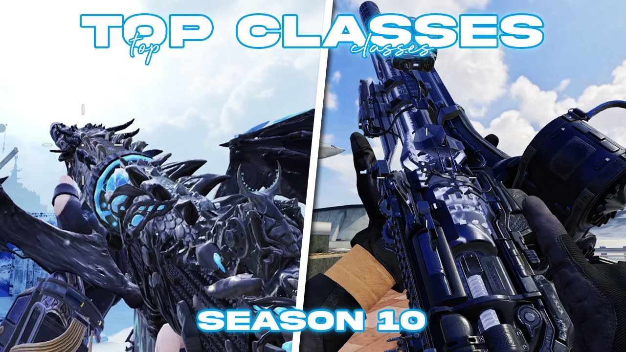 TOP 12 MELHORES ARMAS E CLASSES DO COD MOBILE! (SEASON 10) - YouTube