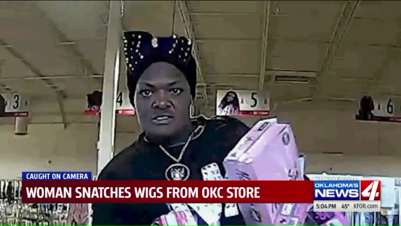 Police investigating theft of wigs from Oklahoma City store - YouTube