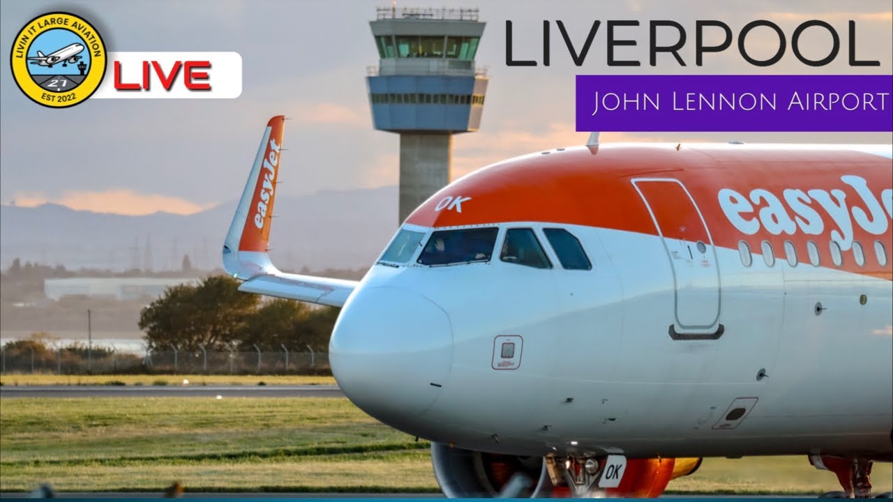🔴LIVE🔴 Liverpool Airport (LPL) Plane Spotting - YouTube