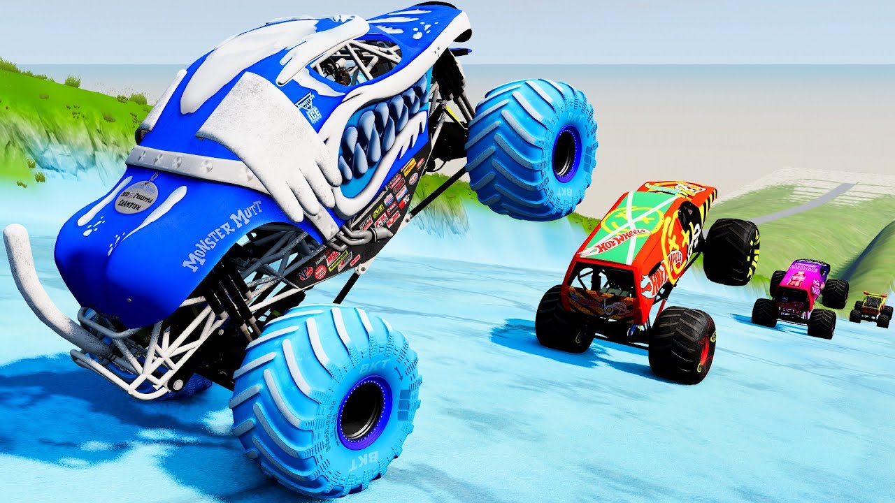 BNG Ultra - Epic High-Speed Monster Trucks Crazy Jumps & Crashes #018 ...
