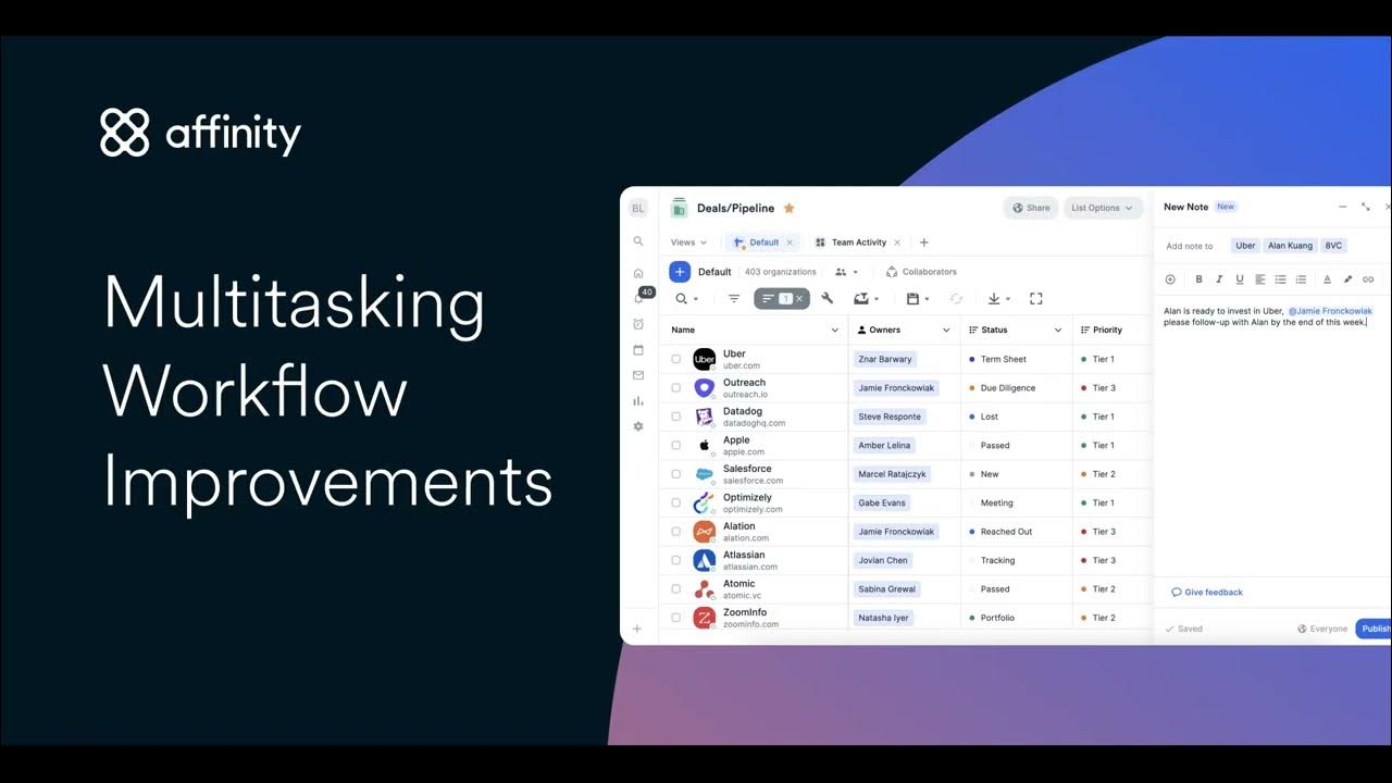 Multitasking Workflow Improvements - YouTube