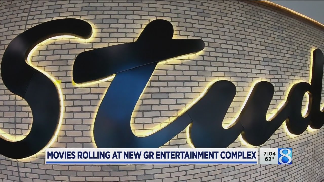 Curtain rises on Celebration Cinema at Studio Park in GR - YouTube