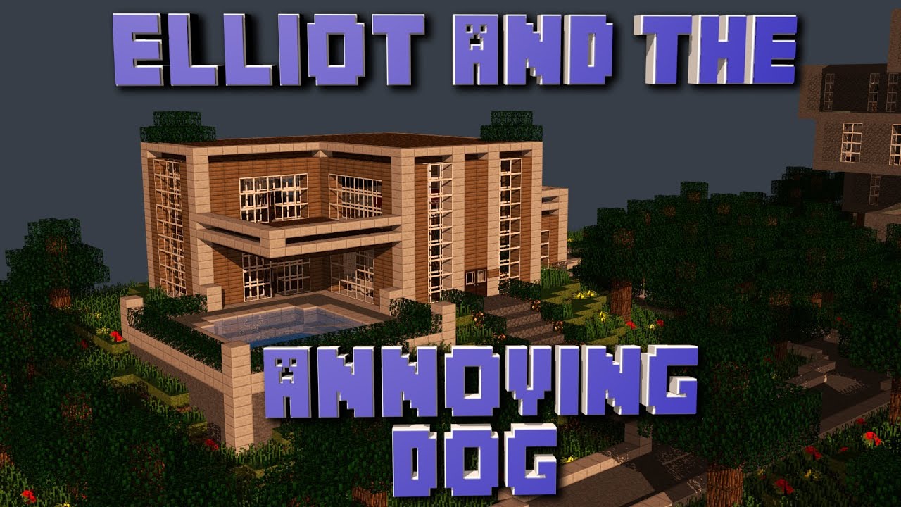 Minecraft Short Animation - Elliot And The Annoying Dog - YouTube