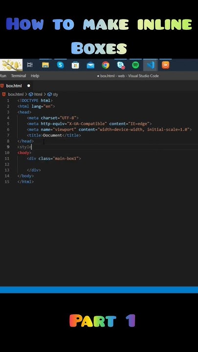 Box In Html Css Part 1 Development Trendingshorts Coding Code Html Css Shorts 5756