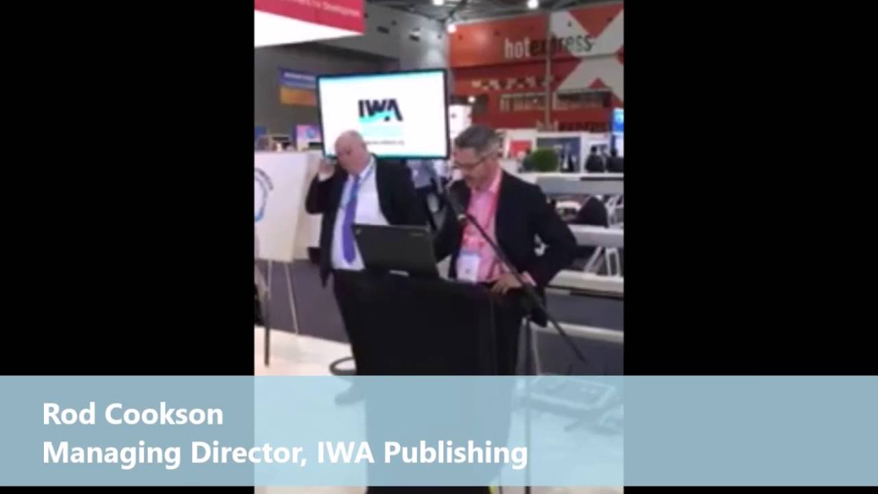 IWA Publishing launches the Open Water Journal - YouTube