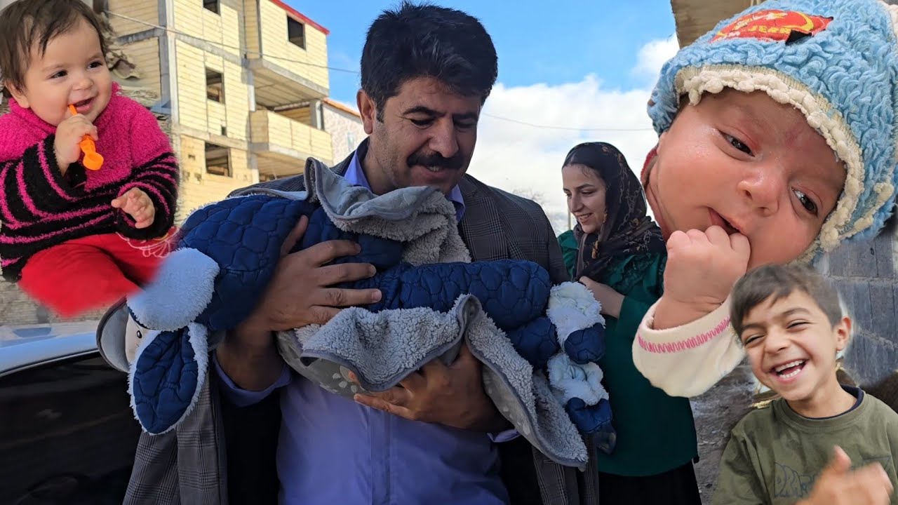 The children's joy at seeing Yalda and Visna. Hamid's family visiting ...