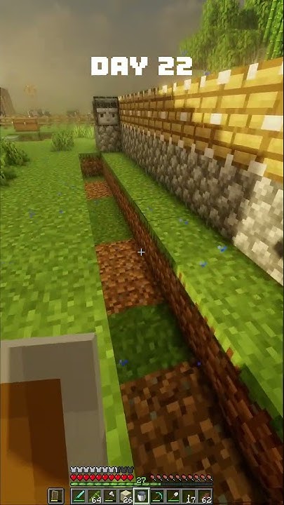 Day 22- 100 Days In Minecraft - YouTube
