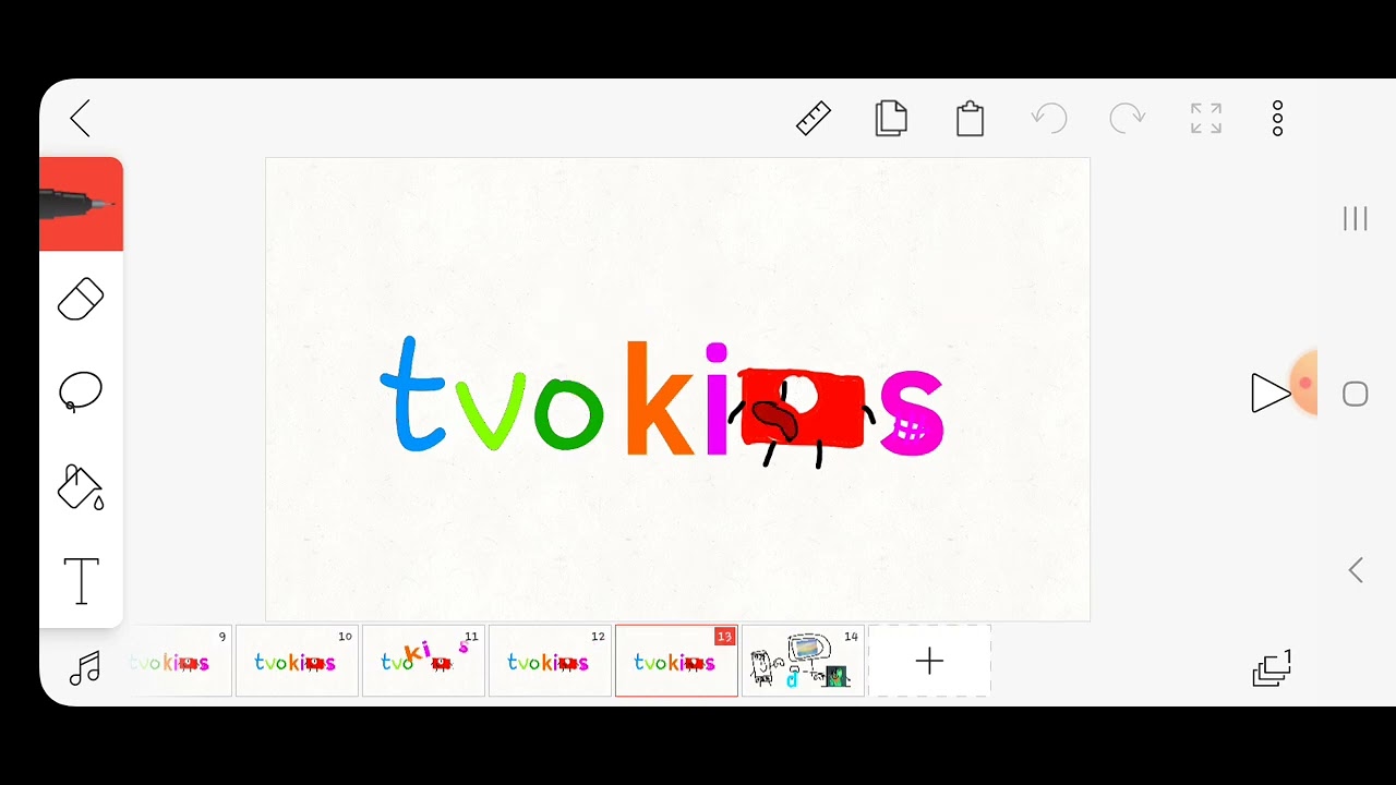tvokids logo bloopers S1 EP6 JJ Blocky is here - YouTube