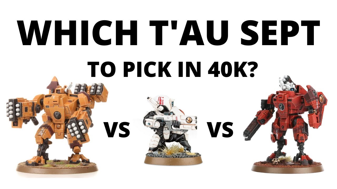 Which Tau Empire Sept to Choose in Warhammer 40k 9th Edition? - YouTube