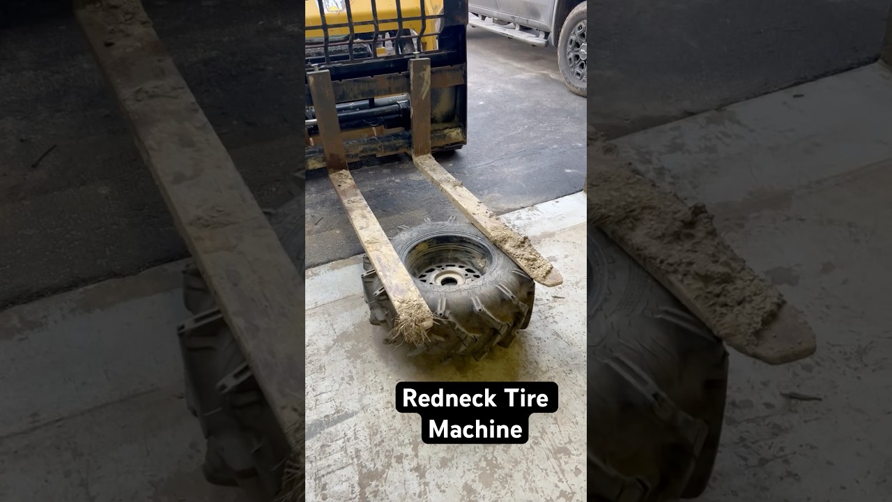 Redneck Tire Machine - YouTube