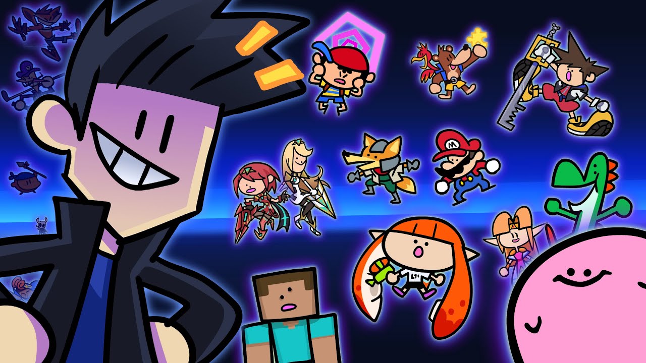 All Super Smash Bros Ultimate Characters Drawn In The TerminalMontage all-super-smash-bros-ultimate-characters-drawn-in-the-terminalmontage