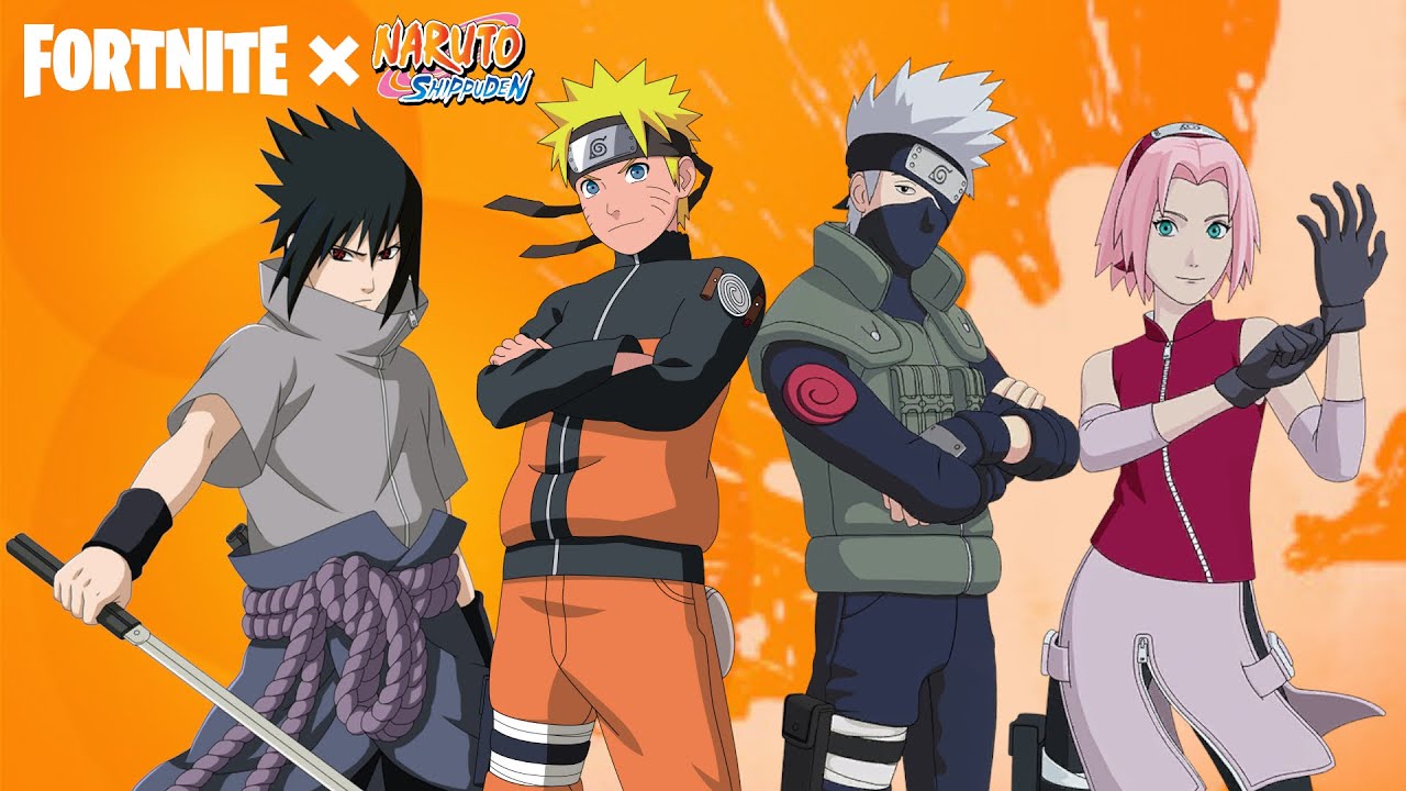 FORTNITE Gifting Naruto Skin at 10k Subs LIVE Fortnite x Naruto - Team7 ...