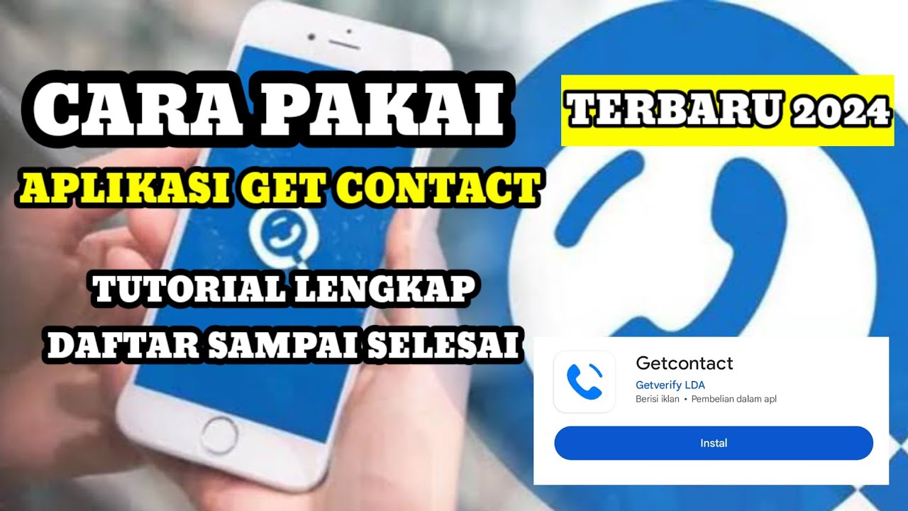 Cara menggunakan aplikasi get contact terbaru 2024 | Cara lihat nama ...