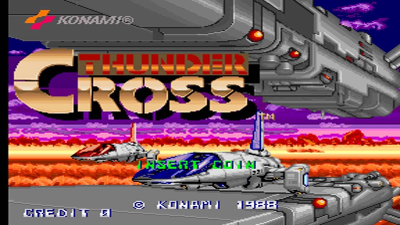 Thunder Cross Arcade - YouTube