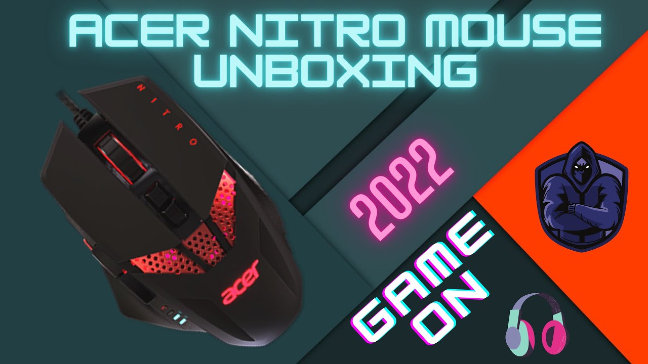 Acer Nitro Wired Optical Gaming Mouse 2022 (4000 DPI/8 Buttons/RGB: 6 ...