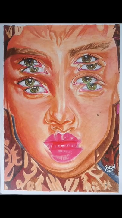 Hyper realistic art tutorial || Drawing tutorial for beginners || STEPS ...