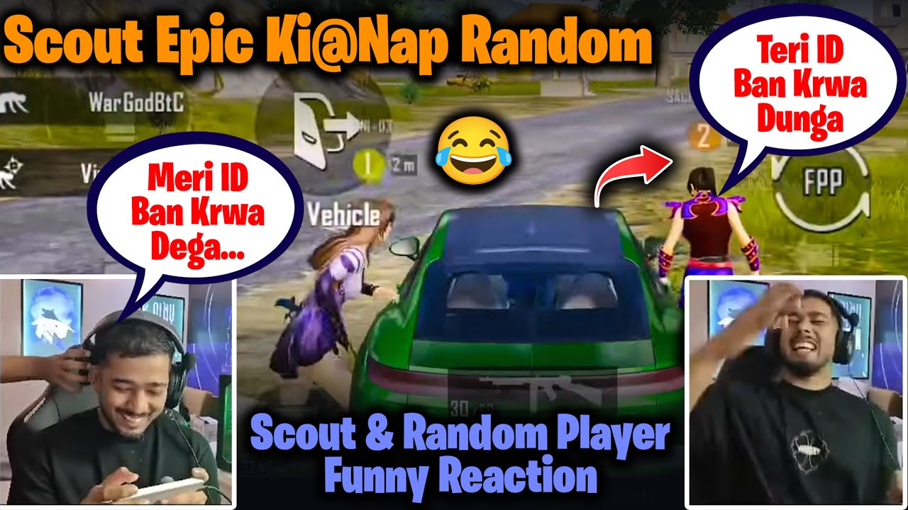 Scout Caught Random Players😂 | ScoutOP BGMI Funny Gameplay - YouTube