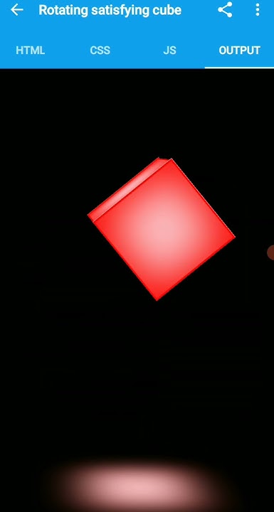 Rotating Cube In Html Codeprepcodehtmlcss Programminghtml Css3 Webdesign Frontend