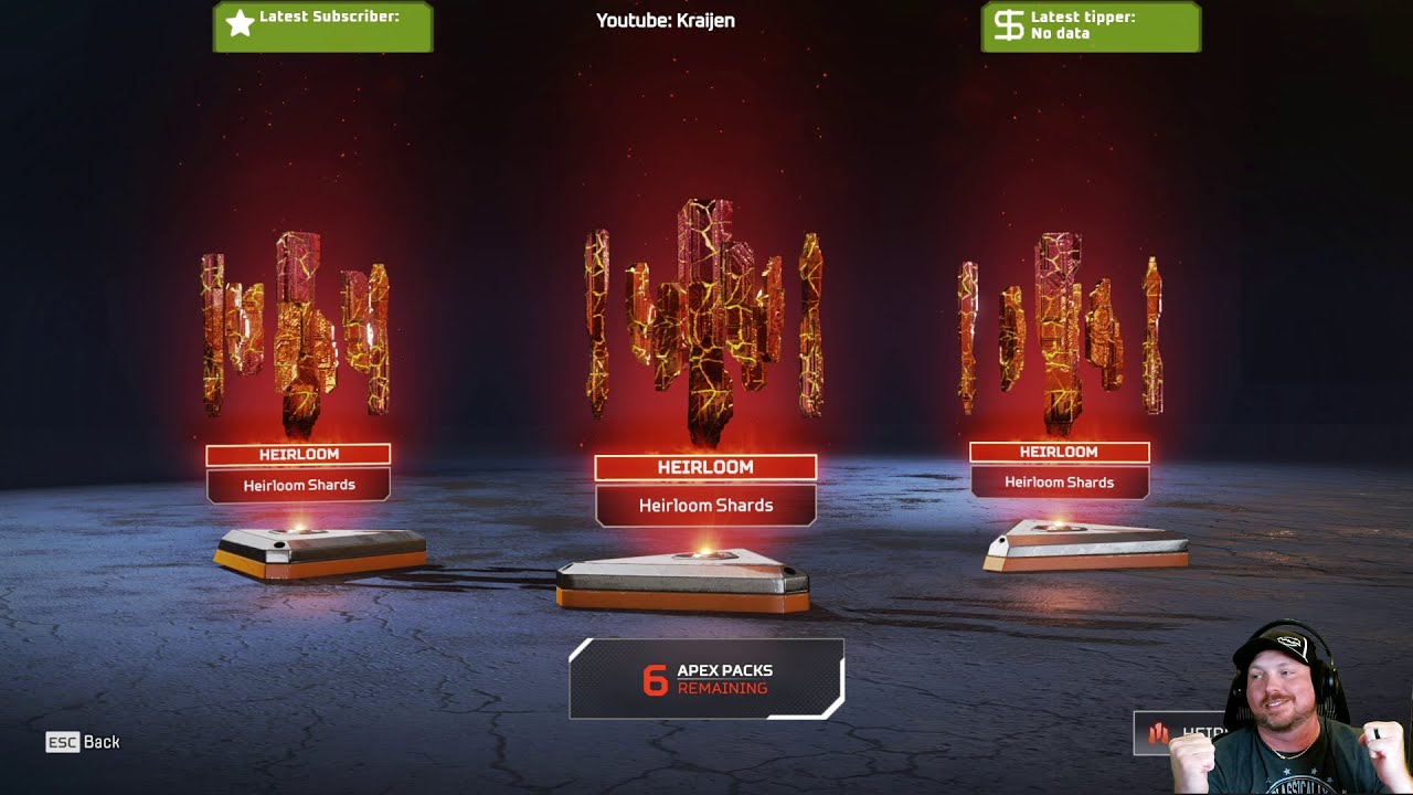 Apex Legends - 1st Mythic Shards - YouTube