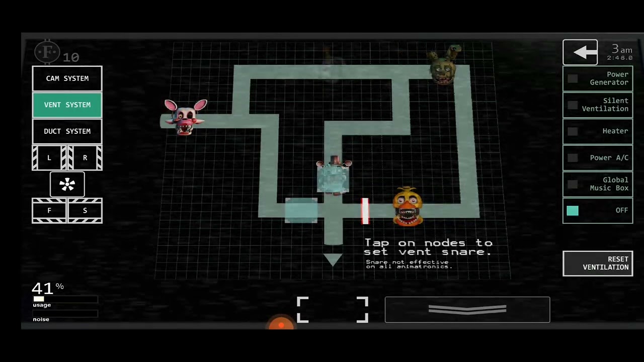 ultimate Custom night I made a vent game! - YouTube