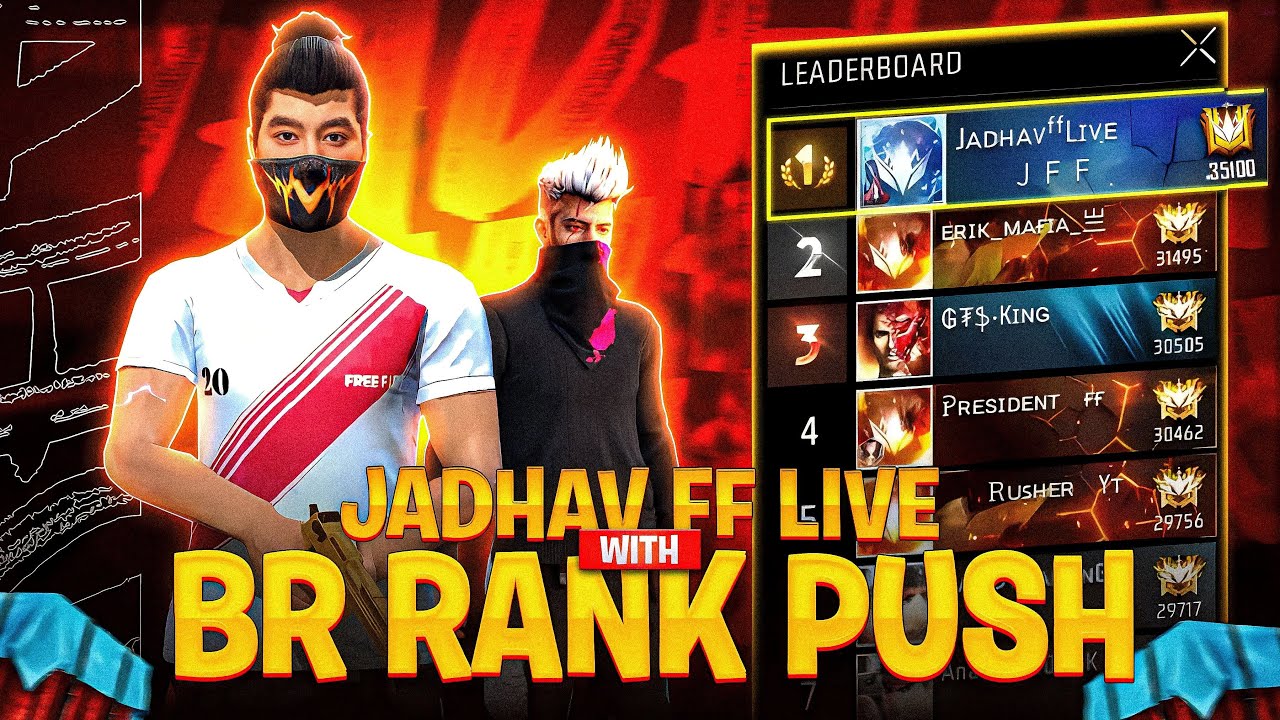BR-Rank Push 😎 In Bangladesh Server Day - 5 || Free Fire Max Live - YouTube