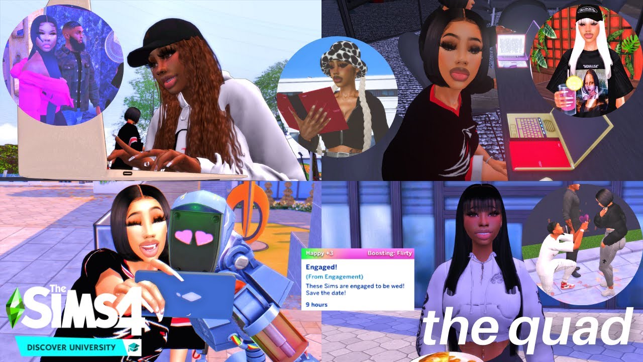 FALLING 4 U | THE QUAD S1E9 | SIMS 4 NEW LP - YouTube