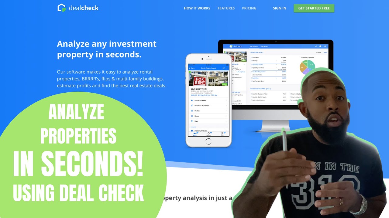 How to Analyze Properties In Seconds Using Deal Check 2024 - YouTube