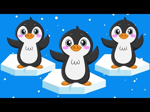 On Küçük Penguen | Poki İle Hayvan Şarkıları | Çizgi Filmler