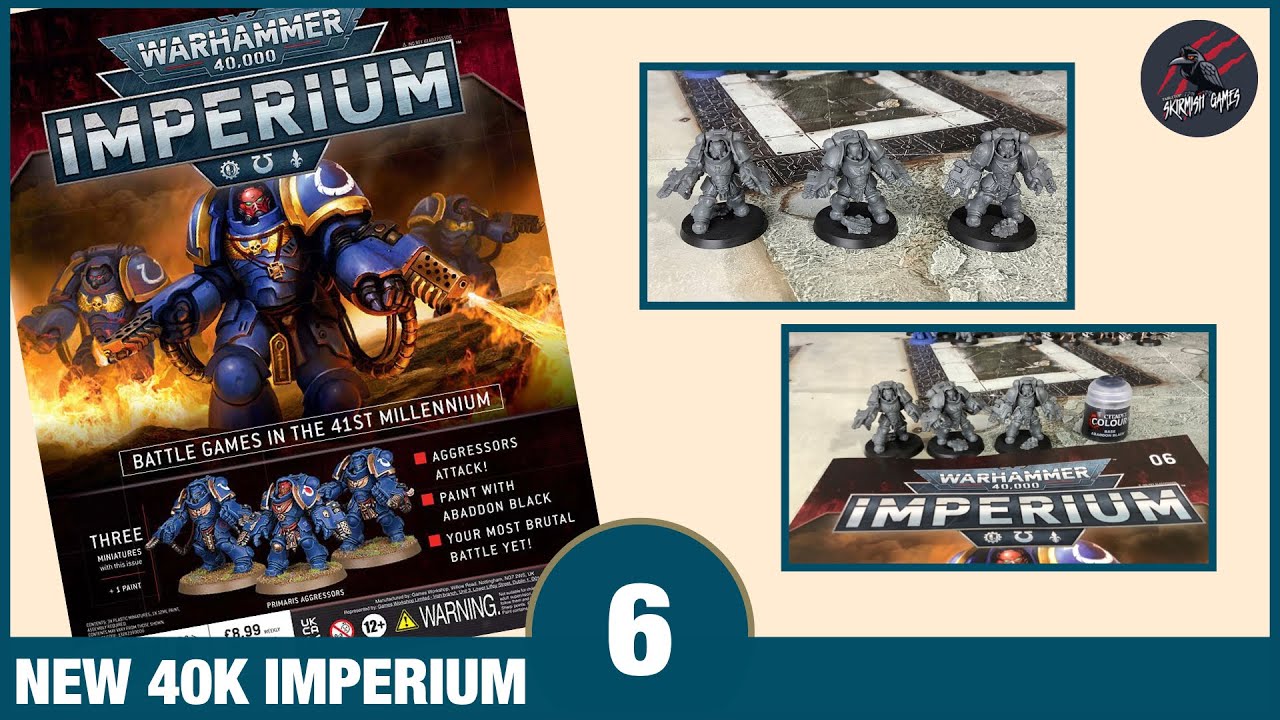 IMPERIUM MAGAZINE ISSUE 6 REVIEW - Aggressors & Paint - WARHAMMER 40k ...