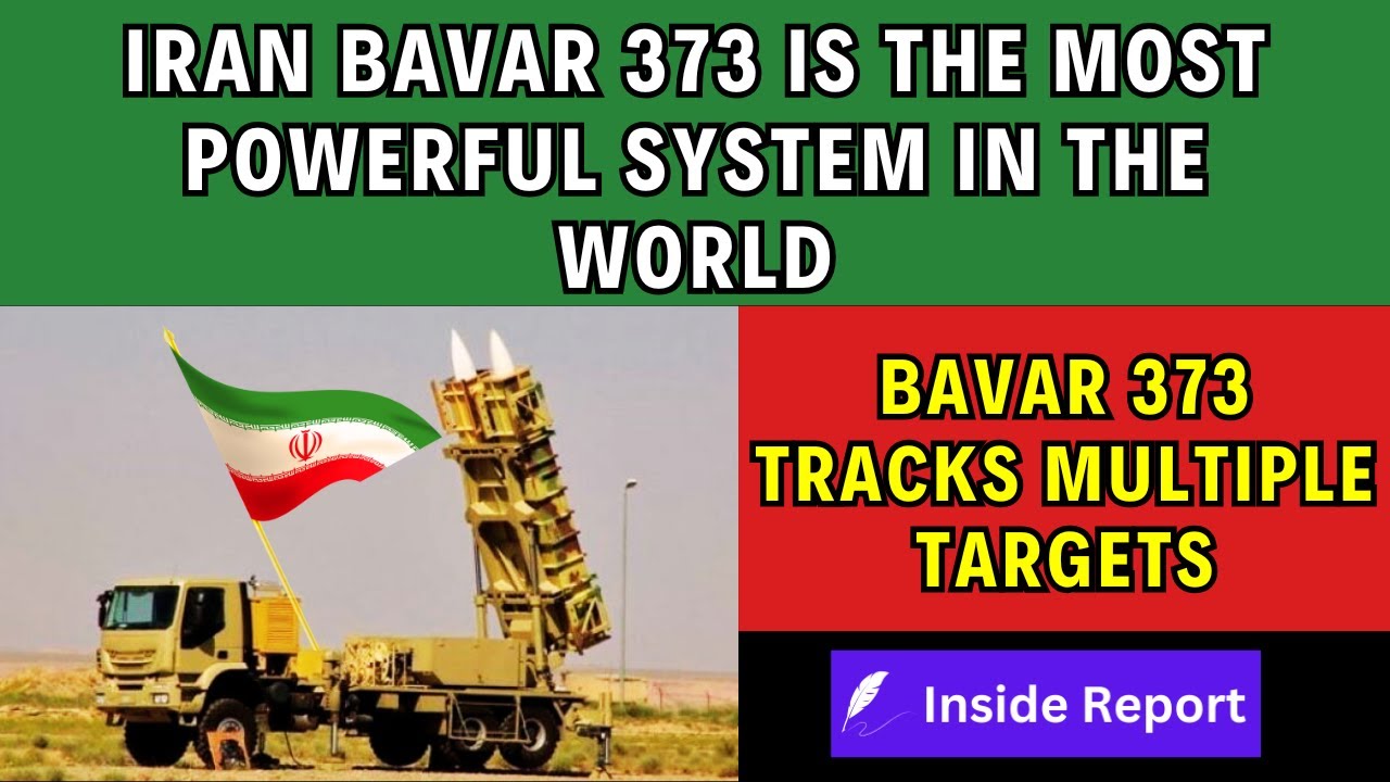Iran developed the Bavar 373 as an advanced air defense system - YouTube