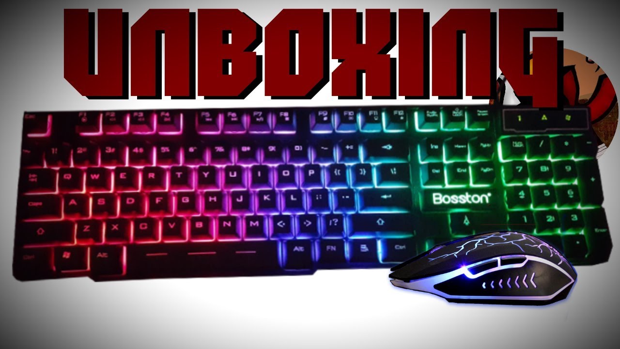 Unboxing 2#-Teclado Retroiluminado [EK803] e Mouse [G7 Chameleon] da ...
