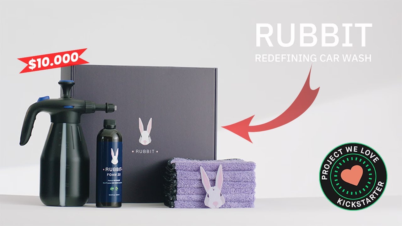Rubbit - Car wash turned easy, fast and accessible - YouTube