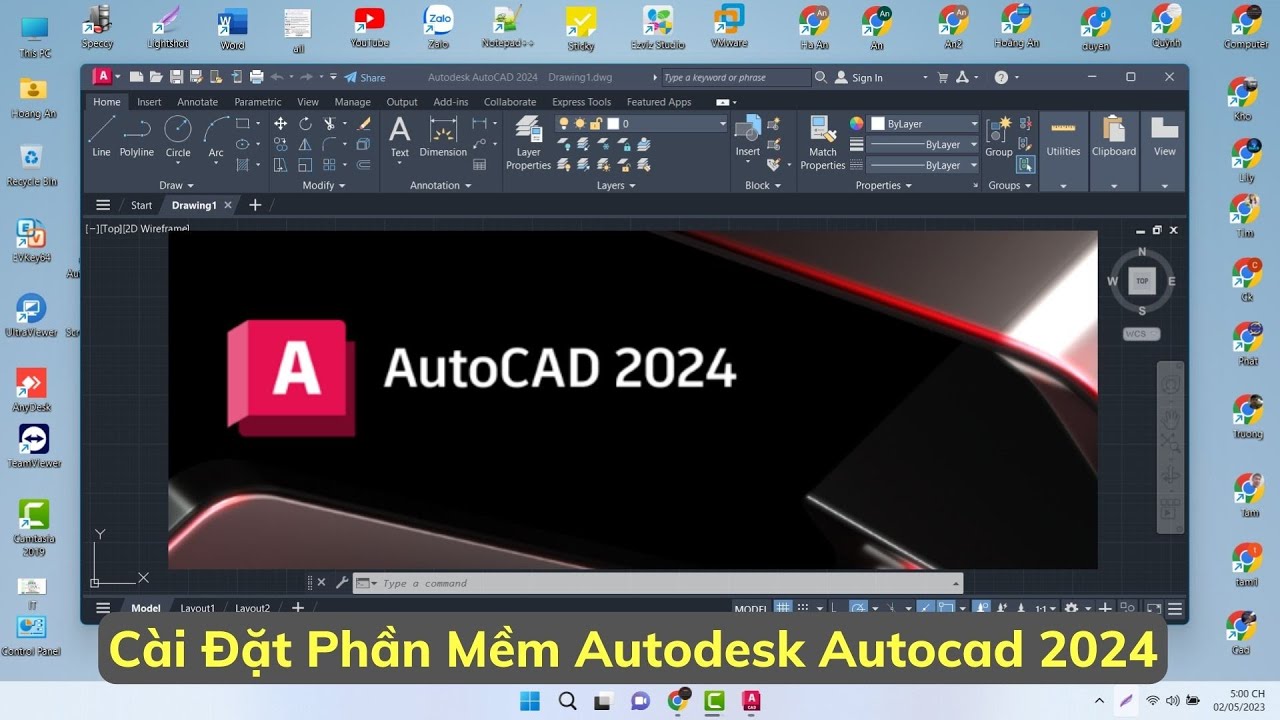 Cài đặt Autocad 2024 Windows 11| Install Autocad 2024 Windows 11 - YouTube