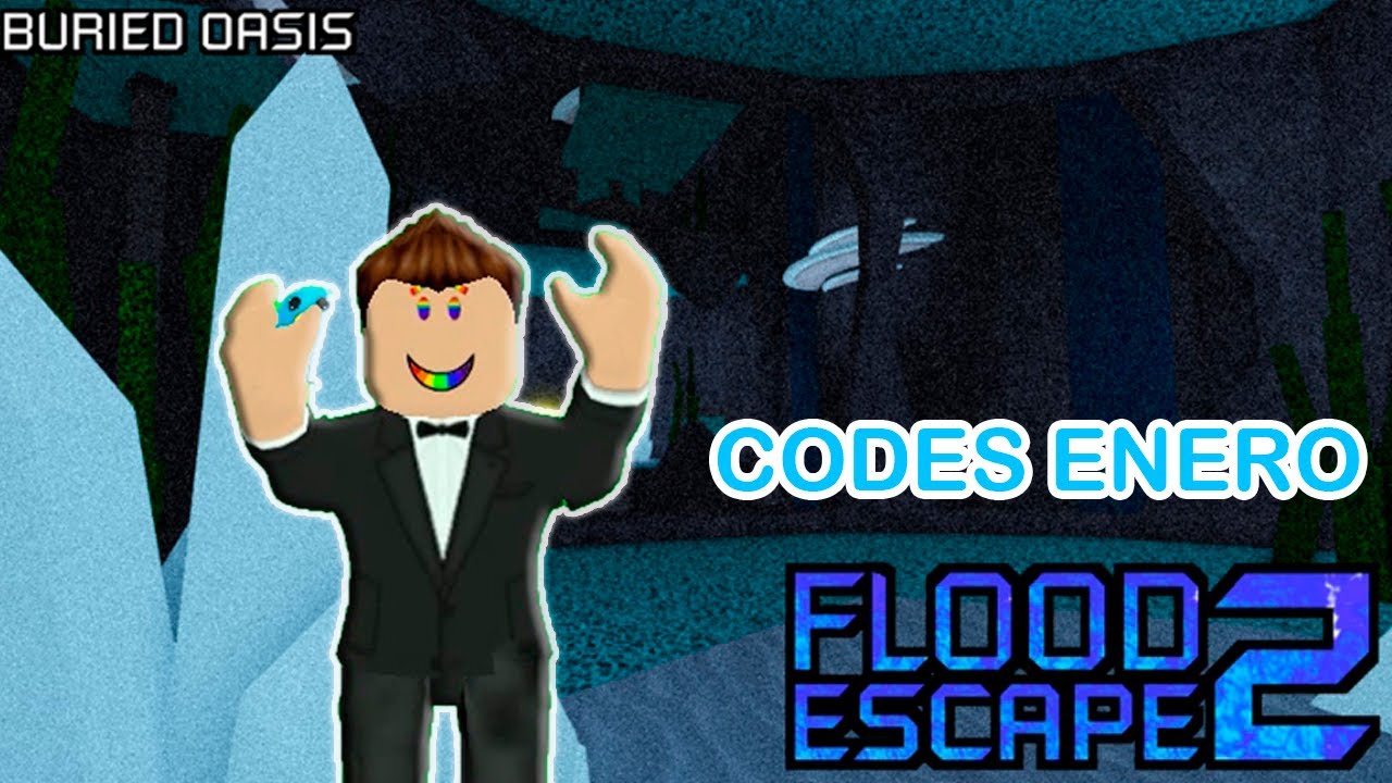 Los 2 codes de Flood Escape 2 Enero roblox en la descripción del video ...