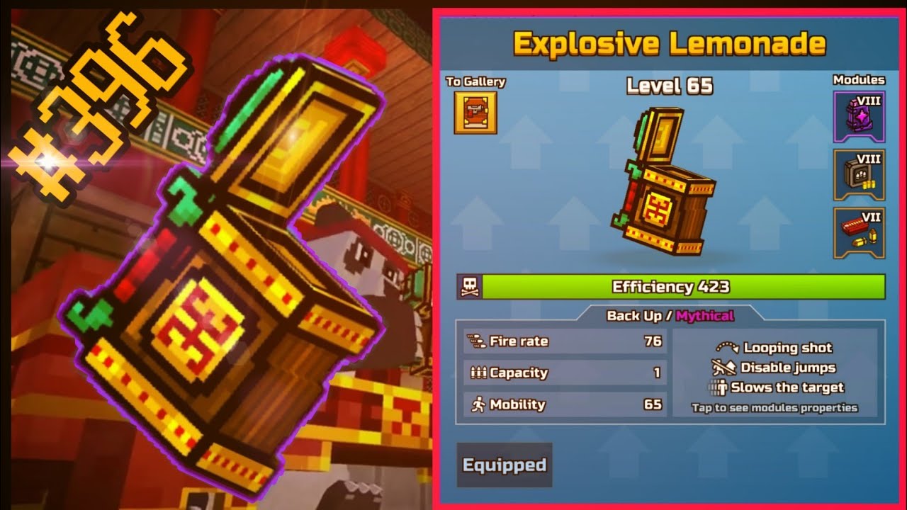 Pixel gun 3d. {#396} Explosive Lemonade [Gameplay & Review] - YouTube