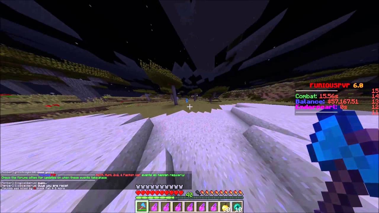 Minecraft PvP Fight On FuriousPvP! - YouTube