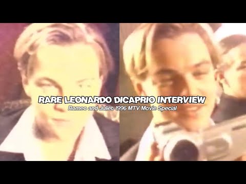 Rare Leonardo DiCaprio Interview on Romeo & Juliet 1996 MTV Movie Special