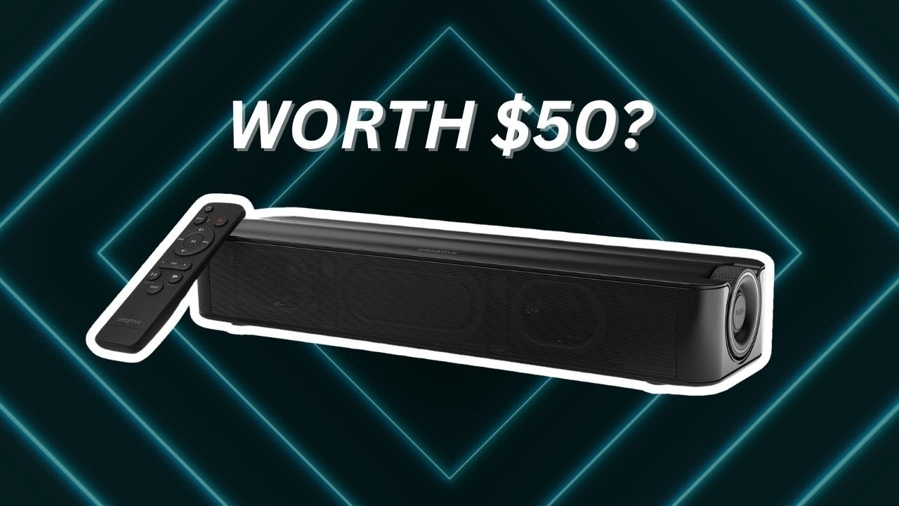 Creative Stage SE Review: A Good Under Monitor Soundbar for $50? - YouTube