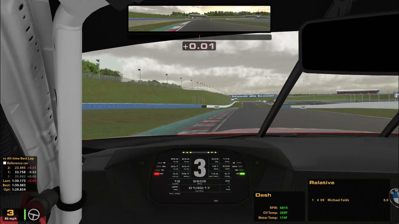BMW Simlab Moto Arena Oschersleben - iRacing Motorsport Simulator | Shot with GeForce - YouTube