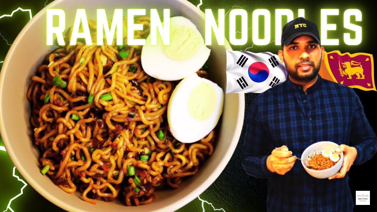 Ramen Noodles 🍝 - Viral Tik Tok Ramen Noodles Recipe - හැමදාම කන්න ...