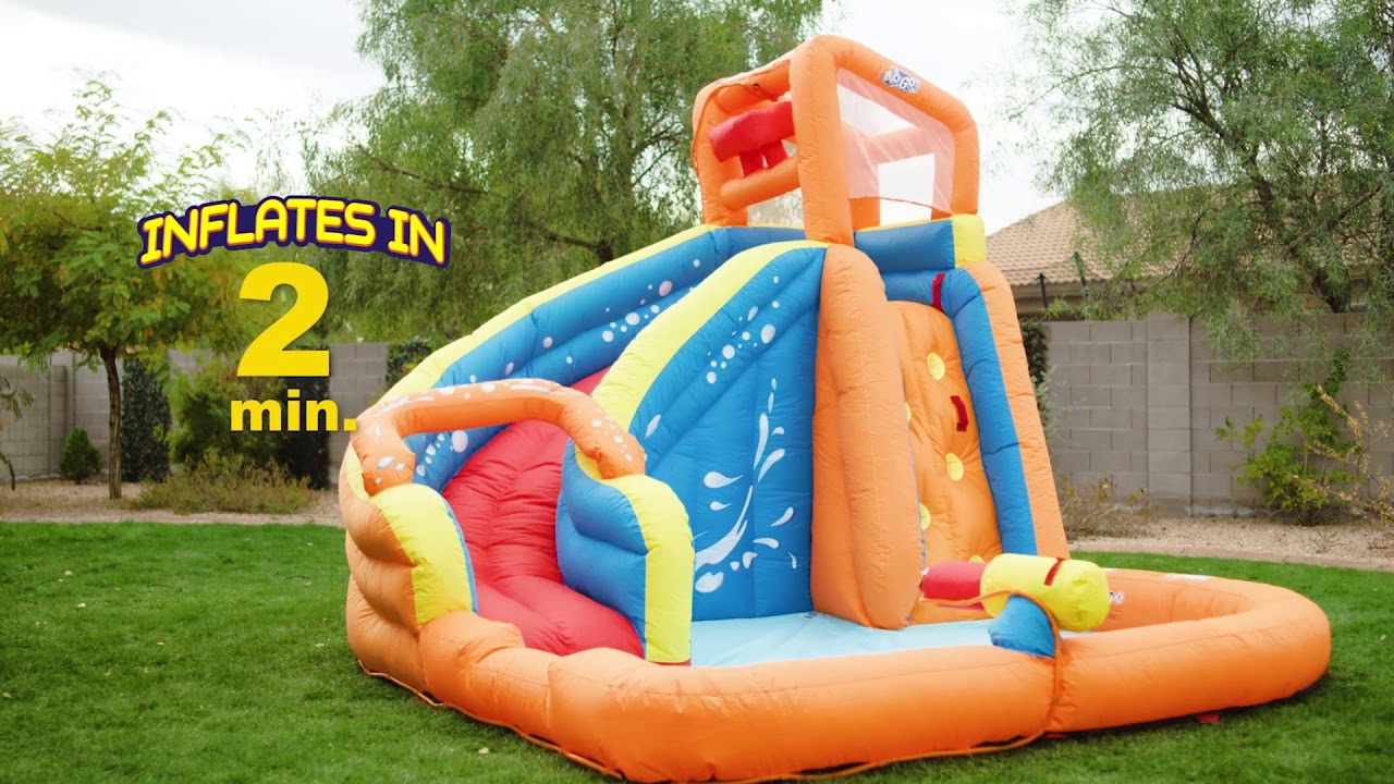 H2OGO! Turbo Splash Mega Water Park - YouTube