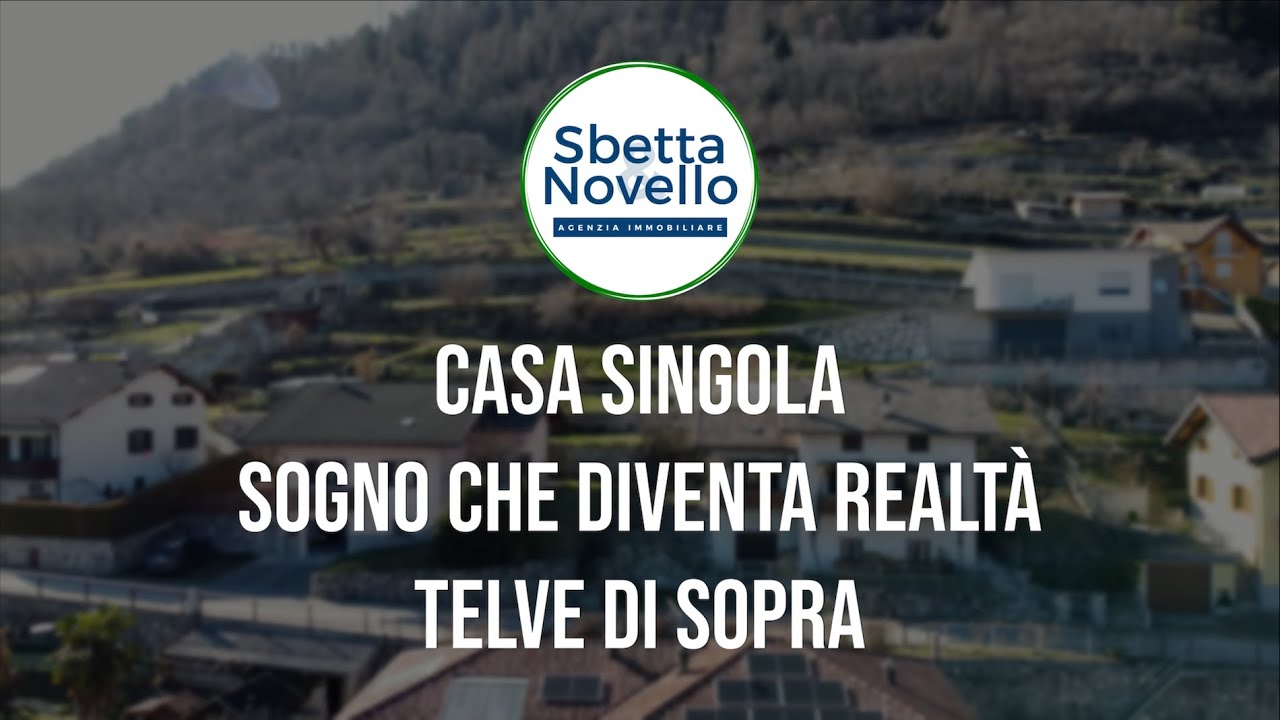 VILLETTA SINGOLA | UN SOGNO CHE DIVENTA REALTA' | TELVE DI SOPRA | TRENTINO - YouTube