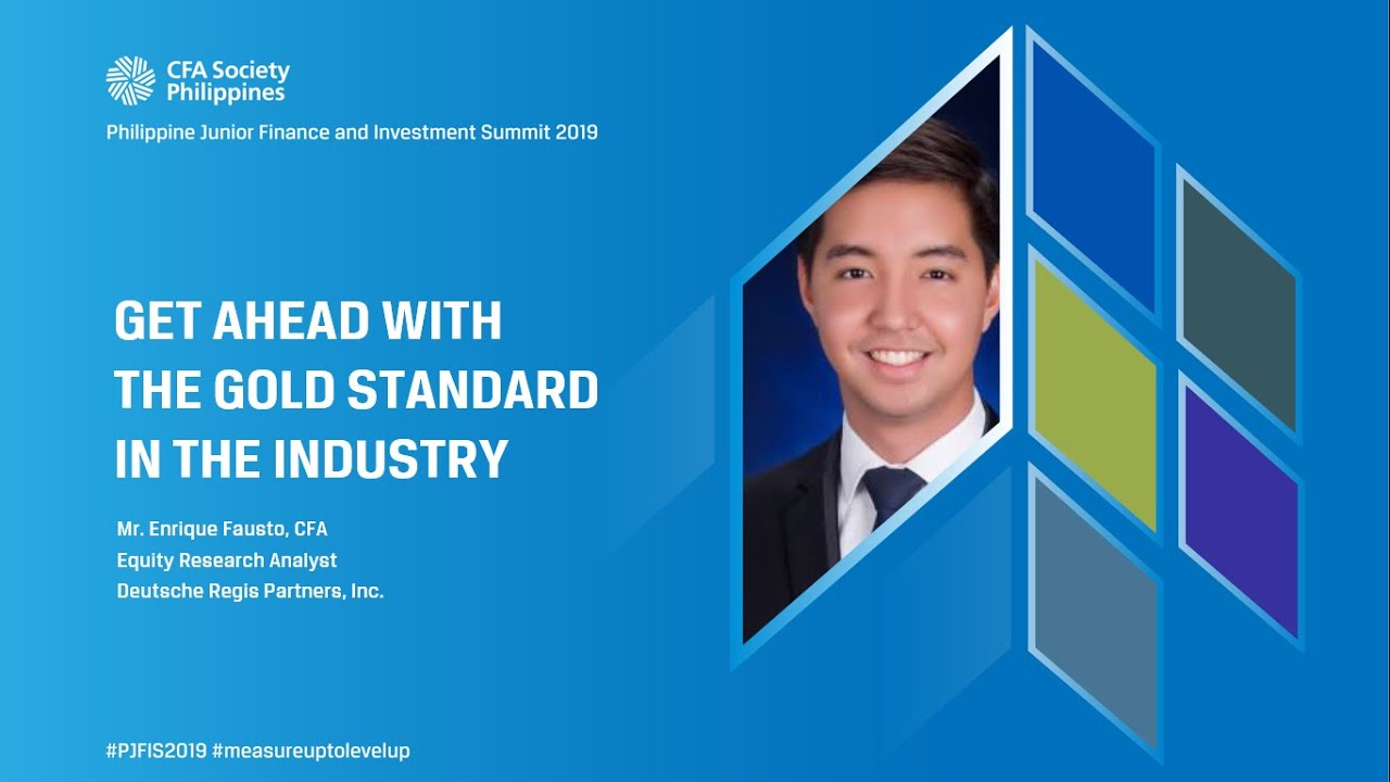 PJFIS 2019: Get ahead with the Gold Standard in the Industry by Enrique ...