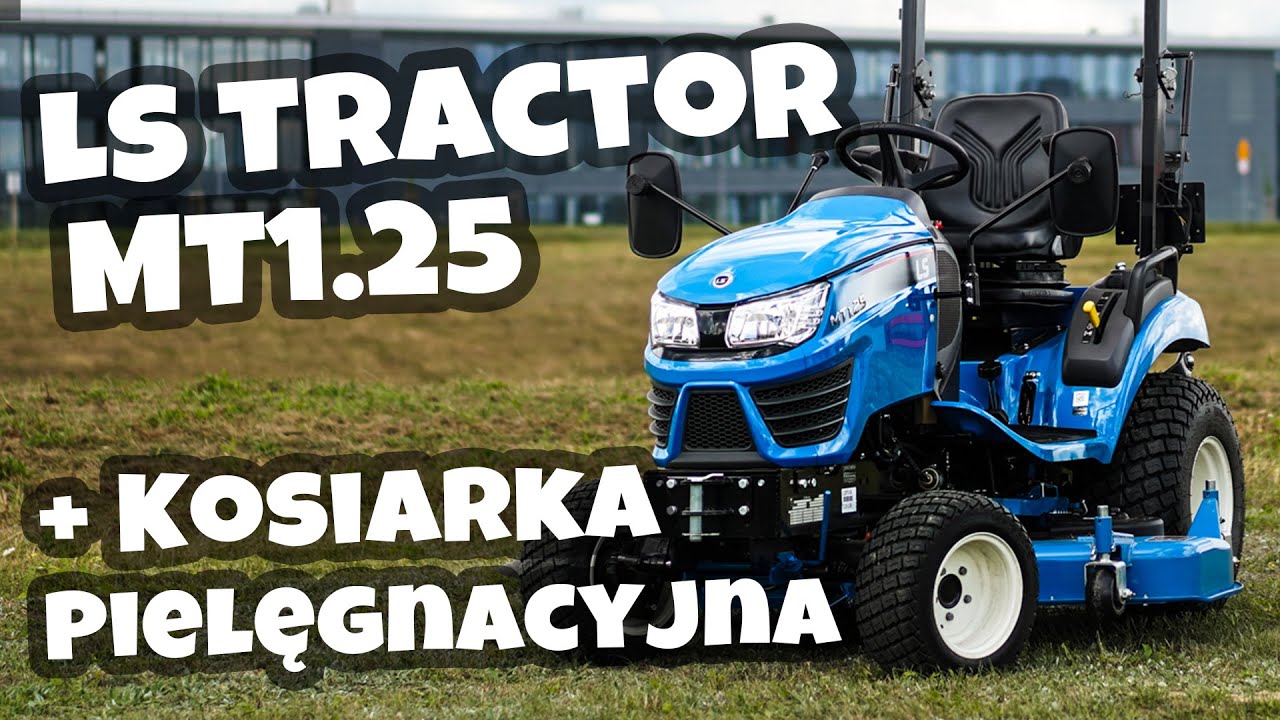 Mini Traktor z kosiarką :: LS Tractor MT1 25 + kosiarka pielęgnacyjna ...