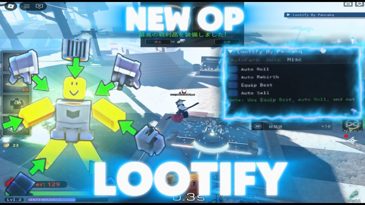 [NEW] Lootify Script/Hack (AUTO KILL ENEMY , COLLECT POTIONS , REBIRTH ...