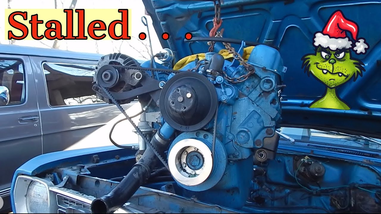Installing Parts to the Low Dollar 318 Plymouth Duster * Doug Headers ...
